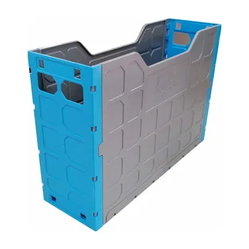Tidy Files A4 Solid Plastic Container Light Blue