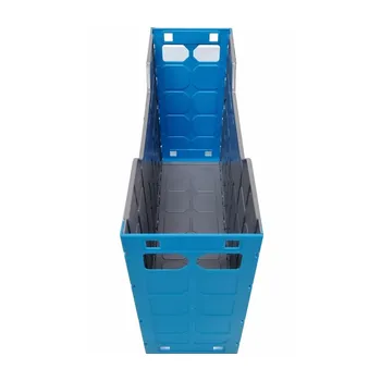 Tidy Files A4 Solid Plastic Container Light Blue