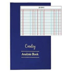 Croxley Analysis Book 4 Cash Columns 1 Page JD6041