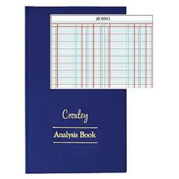 Croxley Analysis Book 4 Cash Columns 1 Page JD6041