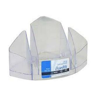 Bantex Moulded Plastic Desk Organiser Clear