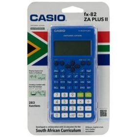 Casio FX-82ZA Plus II Scientific Calculator Blue