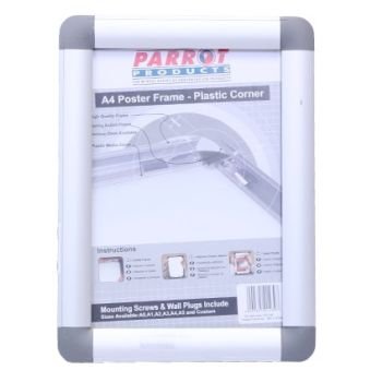 Parrot Poster Frame A4 330 x 240mm Single Mitred Econo - Penfile Office ...