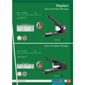Parrot Stapler Heavy Duty Black 100 Sheet