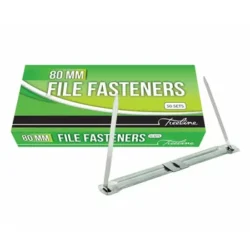 Treeline File Fasteners 80mm Stainless Steel 50s - Penfile Office ...