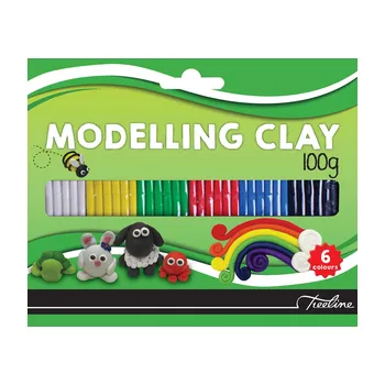 Treeline Modelling Clay 6 Colours 100g