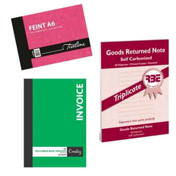Triplicate Carbon Books | Penfile.co.za