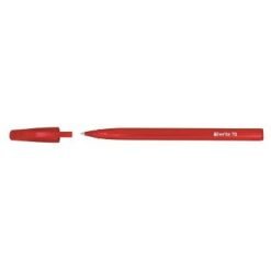 iWrite Ballpoint Pen Solid Colour Barrel 0.7mm Red