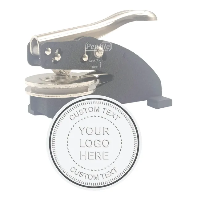 Shiny ED Desk Embosser - Die Face 30-50mm