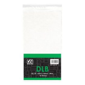 Leo Envelopes DLB Self Seal White - Pack 25