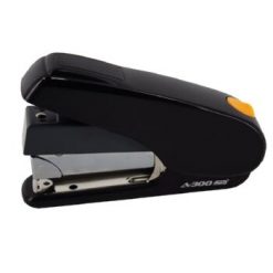 STD A300 Plastic Power Saving Half Strip Stapler 45 Sheet Black