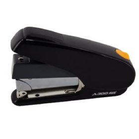 STD A300 Plastic Power Saving Half Strip Stapler 45 Sheet Black