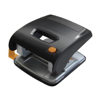 STD P300 Semi Heavy Duty Plastic Power Saving Punch 30 Sheet Black
