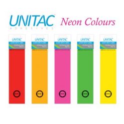 Unitac Lever Arch Labels 12s White