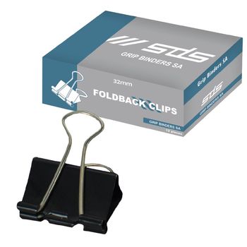 SDS Foldback Clips 32mm 12s