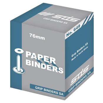 SDS Paper Binders 76mm 100s