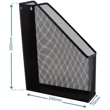 SDS Wire Mesh Magazine Holder Black