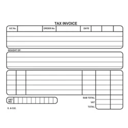 Treeline A6 Duplicate Carbon Book Invoice 100 Page - Penfile Office ...