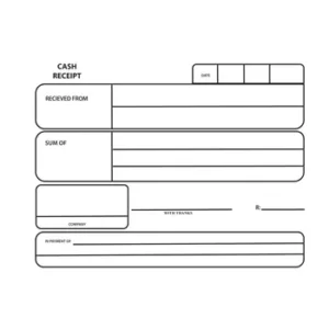 Treeline A6 Duplicate Carbon Book Cash Receipt 100 Page