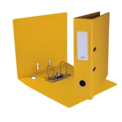 Treeline A4 Lever Arch File PVC 70mm Yellow - Penfile.co.za