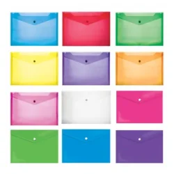 Treeline A4 Carry Folder PVC 180 Micron Clear - Penfile Office Supplies ...