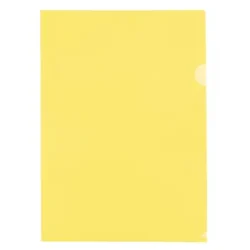Treeline A4 Secretarial Folder PVC Yellow - Penfile Office Supplies ...
