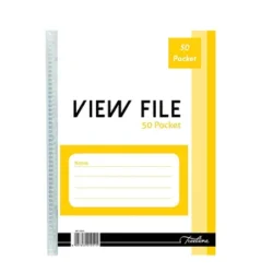 Treeline A4 View File 50 Pocket - Penfile Office Supplies - Stationery ...