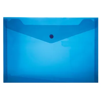 Treeline A5 Carry Folder PVC 180 Micron Blue