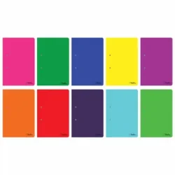 Treeline Foolscap Accessible Files Deep Tint 4 Pack 320gsm Yellow ...