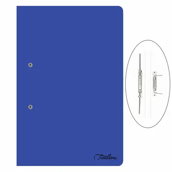 Treeline Foolscap Accessible Files Deep Tint 4 Pack 320gsm Blue