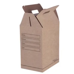 Treeline Collapsible Filing Box Kraft - Penfile Office Supplies ...