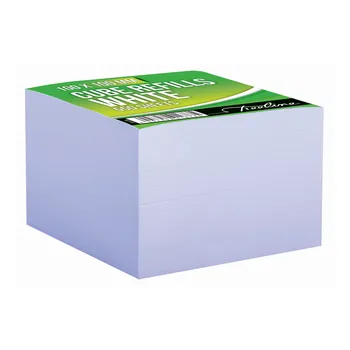 Treeline Memo Cube Refill Wrapped 100 x 100mm White