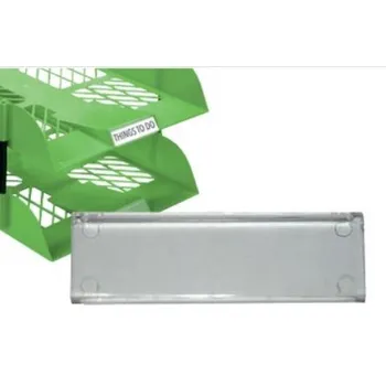 Treeline Desk Letter Tray Window Clips Pack 10