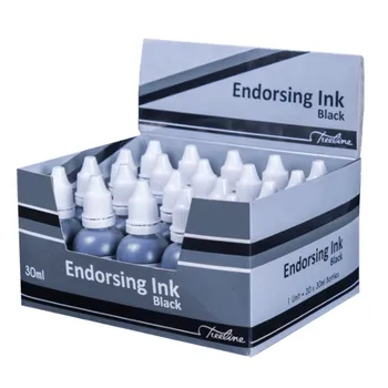 Treeline Endorsing Ink 30ml Black