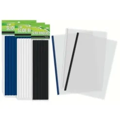 SDS Treeline 10mm Slide Binders Blue 10s - Penfile Office Supplies ...