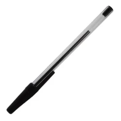Treeline T-Pen Crystal Barrel Ballpoint Pens Black Box 50 - Penfile ...