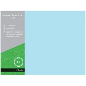 Treeline A1 Pastel Project Board 160gsm Blue 100s - Penfile Office ...