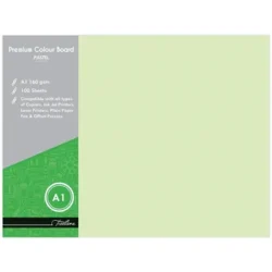 Treeline A1 Pastel Project Board 160gsm Green 100s - Penfile Office ...