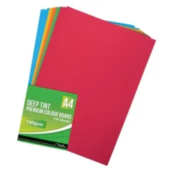 Treeline A4 Deep Tint Project Board 160gsm Assorted 100s - Penfile ...