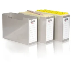 Tidy Files A4 Board Container 32cm Grey - Pack 10 - Penfile Office ...