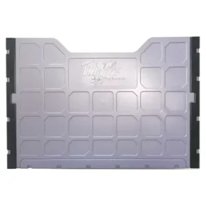 Tidy Files A4 Solid Plastic Container Black