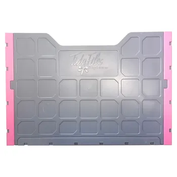 Tidy Files A4 Solid Plastic Container Pink