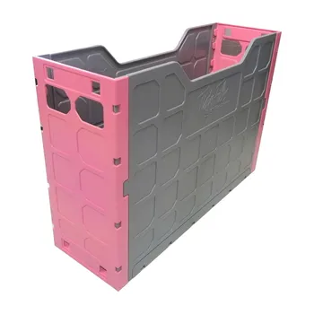 Tidy Files A4 Solid Plastic Container Pink