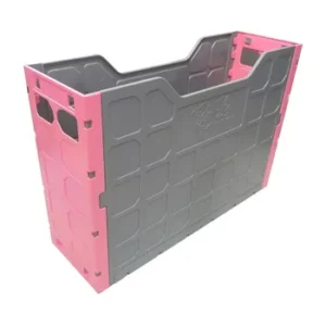 Tidy Files A4 Solid Plastic Container Pink