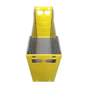 Tidy Files A4 Solid Plastic Container Light Yellow