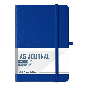 SDS A5 Journal Ruled 192 Page Solid Navy Blue