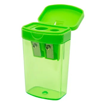 Treeline 2 Hole Tub Sharpener With Cap Green