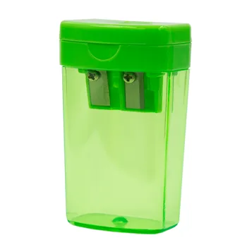 Treeline 2 Hole Tub Sharpener With Cap Green