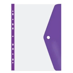 Treeline A4 Filing Carry Folder PVC 180 Micron Side Open Electric ...