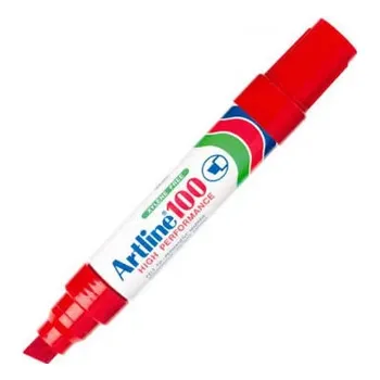 Artline EK100 Chisel Point Industrial Marker 7.5mm Red